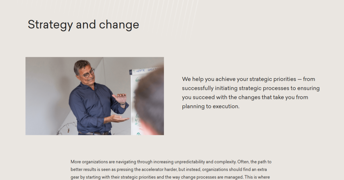 Strategy and Change - intenz