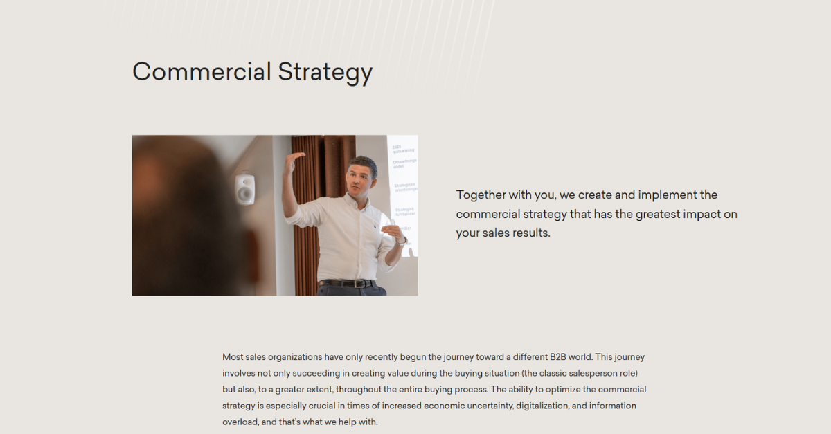 Commercial Strategy - intenz