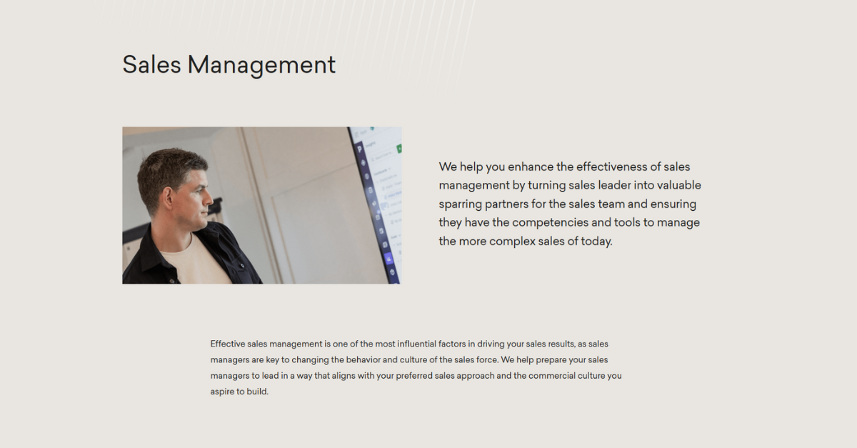 Sales Management - intenz