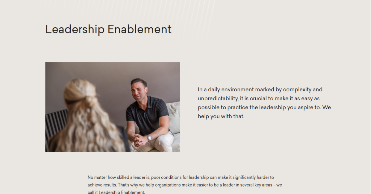 Leadership Enablement - intenz
